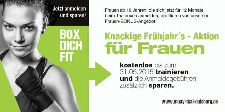 Box Dich Fit! knackige Frühlings-Aktion für Frauen